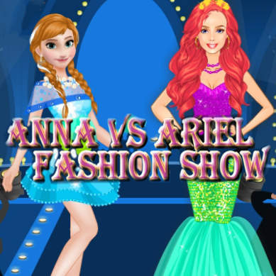 Anna vs Ariel: Fashion Show - Play Anna vs Ariel: Fashion Show at ...
